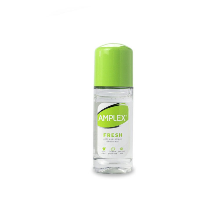 Amplex Fresh Anti-Perspirant Roll On Deodorant x12 - International ...