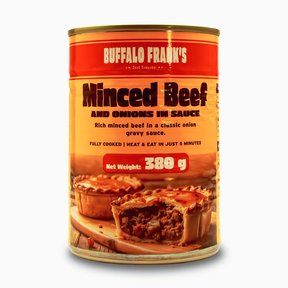Buffalo Frank's Minced Beef & Onion | Three Pears Brands